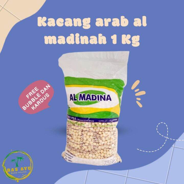 Kacang Arab Al Madina 1 kg Original - Kacang Arab Original Roasted ...