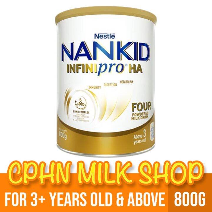 NANKID INFINIPRO HA Four 800g Powdered Milk For Children Above 3 Years ...