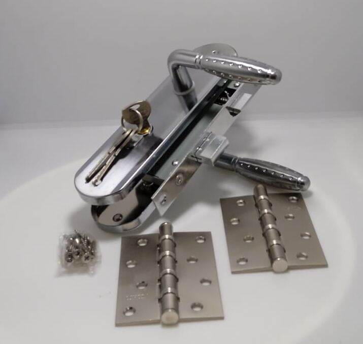 Kunci Pintu Gagang Bulat Slinder Kumplit + Engsel Pintu Jendela Super ...