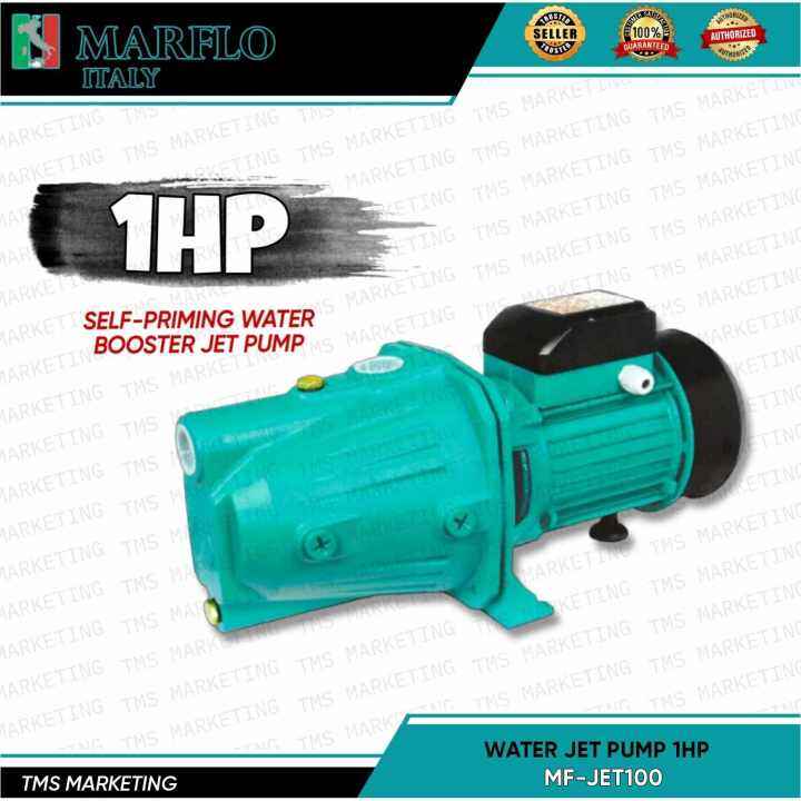 MARFLO ITALY Self-Priming Jet Pump 1HP MF-JET100 | Lazada PH