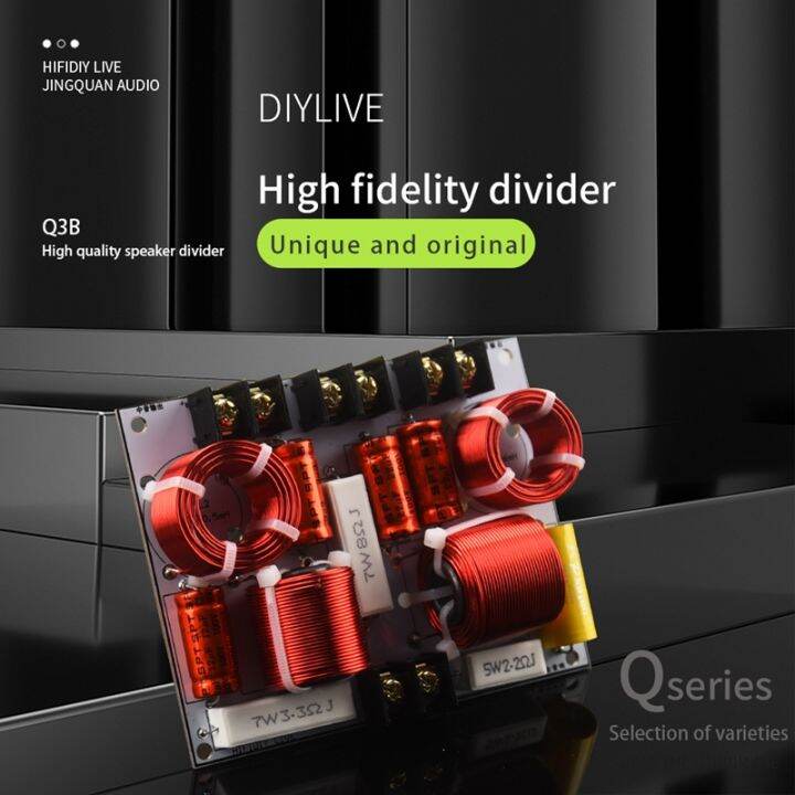 HIFIDIY Hi-Fi 2WAY 3 Way 3 speaker Unit (tweeter mid bass ) Speakers ...
