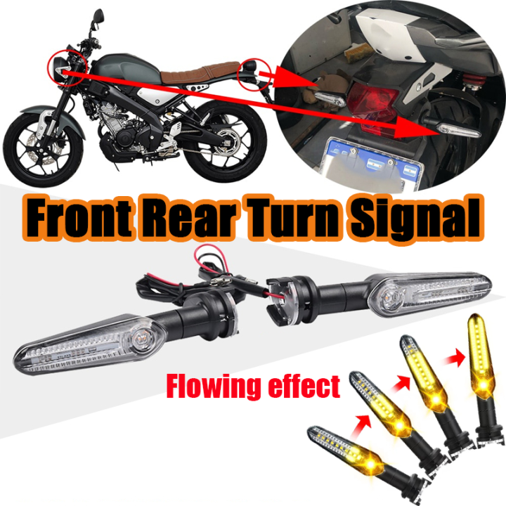 2pcs Turn signal light flowing water flasher blinker lamp Yamaha XSR155 ...