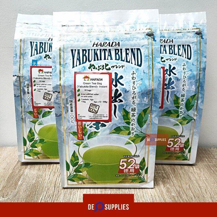 Harada Green Tea Hot & Cold 52bags - Teh Hijau Japan Ocha Resto Jepang | Lazada Indonesia