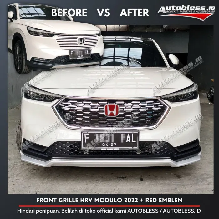 Front Gril Grille All New HRV Modulo IMPORT + BONUS 2022 2023 2024 ...