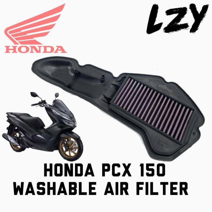 LZY Honda PCX 150 Washable Air Filter High Flow Performance Filter ...