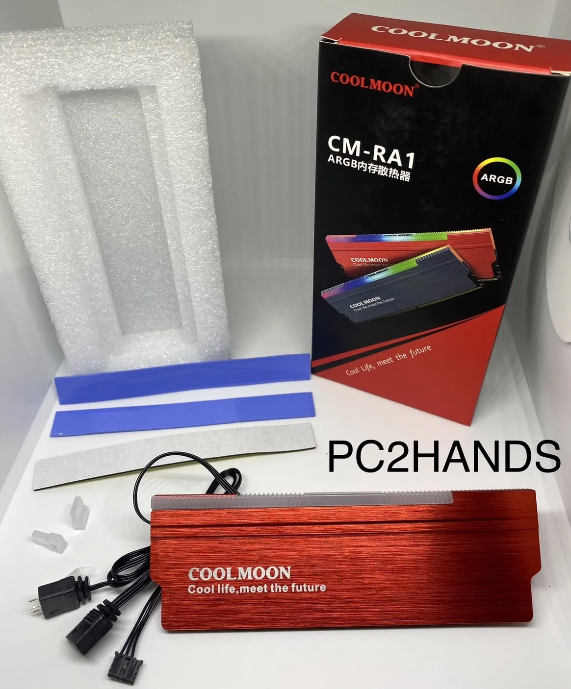 ซิงค์แรม COOLMOON ARGB CM-RA1 สีเทา One | Thisshop