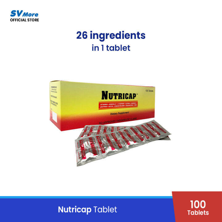 Nutricap Tablet | Lazada PH