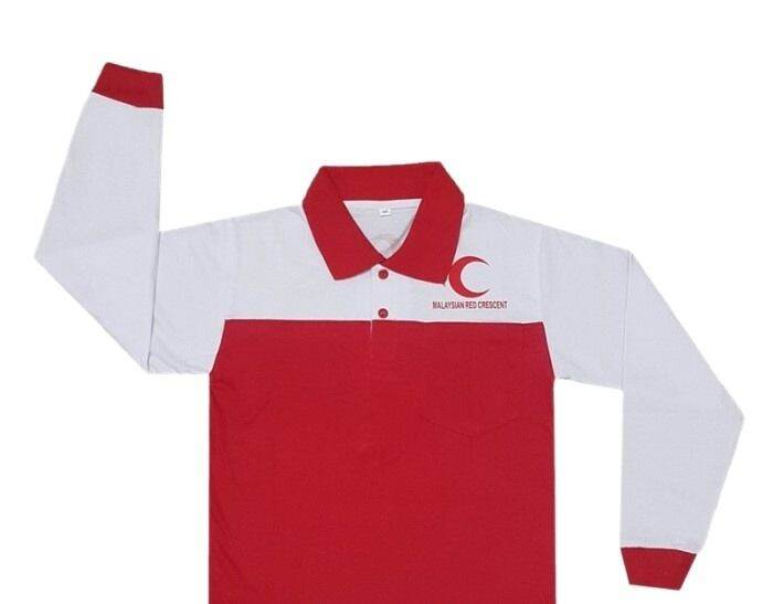 Uniform PBSM Collar T-Shirt Long Sleeve / Baju Kokurikulum PBSM T-Shirt ...
