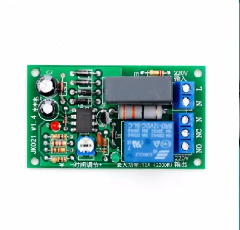 AC 220V Adjustable Timer Delay Switch Turn On/Off Time Relay Module For PISO WIFI and Sub Vendo ...