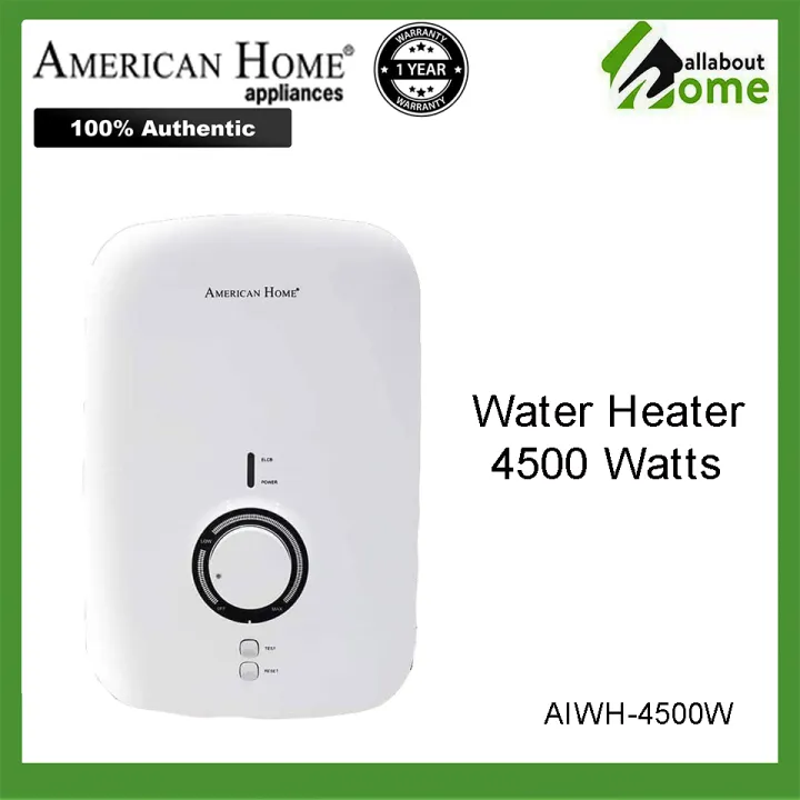 American Home Water Heater AIWH-4500W | Lazada PH