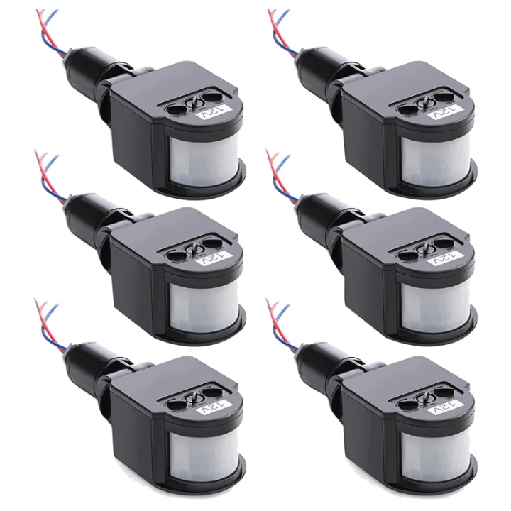 12V Motion Sensor Pir Sensor Automatic Infrared Sensor Motion Detector ...