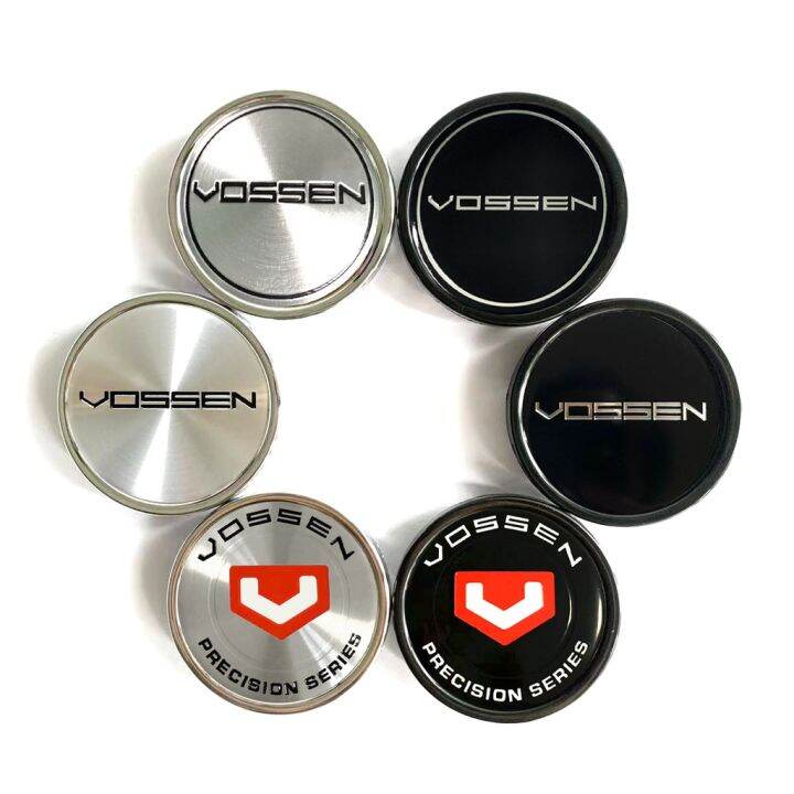 CarDIY 4PCS 58MM VOSSEN Center Caps For Wheel Vossen Logo Emblem Badge ...