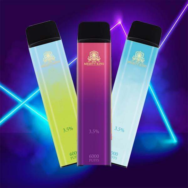 PUFF BAR MIGHTY KING 6000 PUFFS RECHARGEABLE DISPOSABLE DEVICE PODS ...