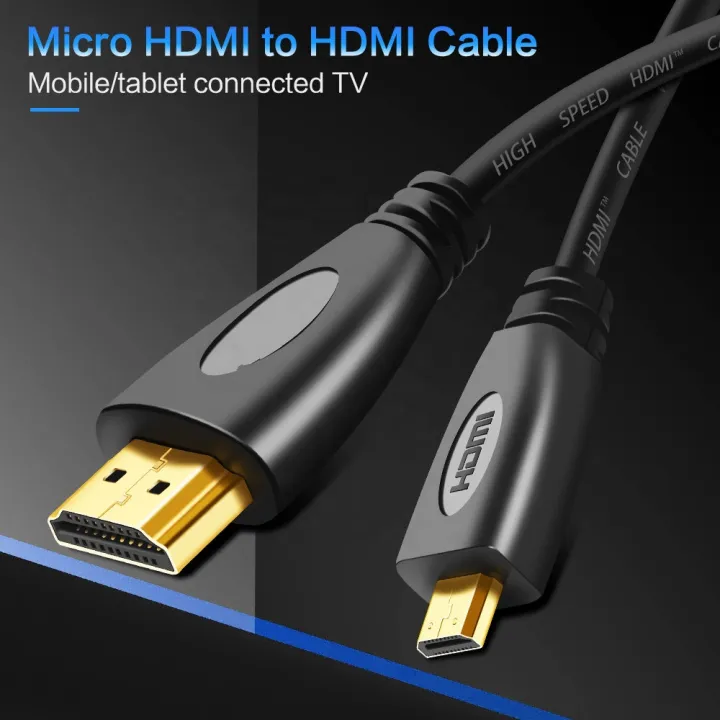 HDMI Extension to Micro HDMI Cable 1.5 Meters (Black) Micro HD1.5 ...