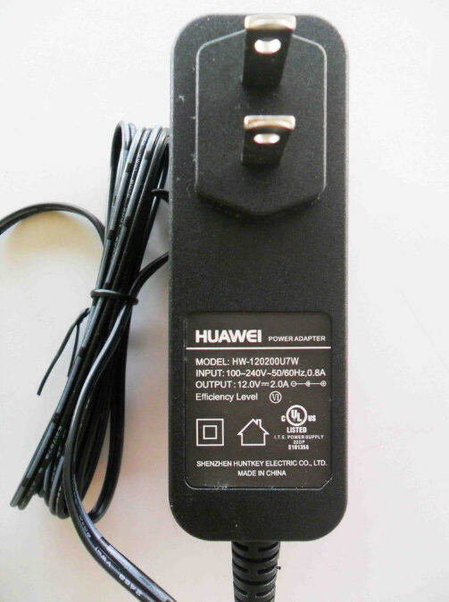 หม้อแปลง Power Adapter HUAWEI 12v 2A มาตรฐาน UL USA (ของแท้100% ...