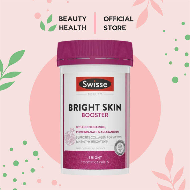 [SG l Authorized] Swisse Beauty Bright Skin Booster 60 / 120 Caps ...