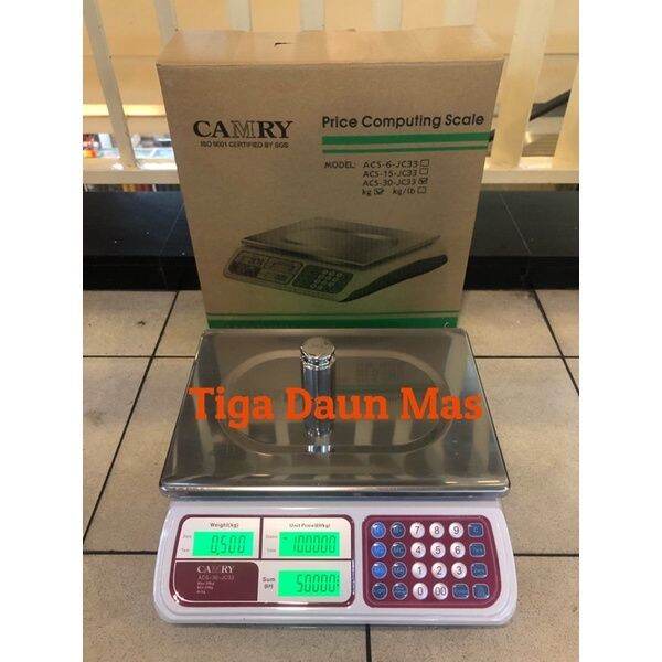 Timbangan meja digital camry kapasitas 30 kg | Lazada Indonesia