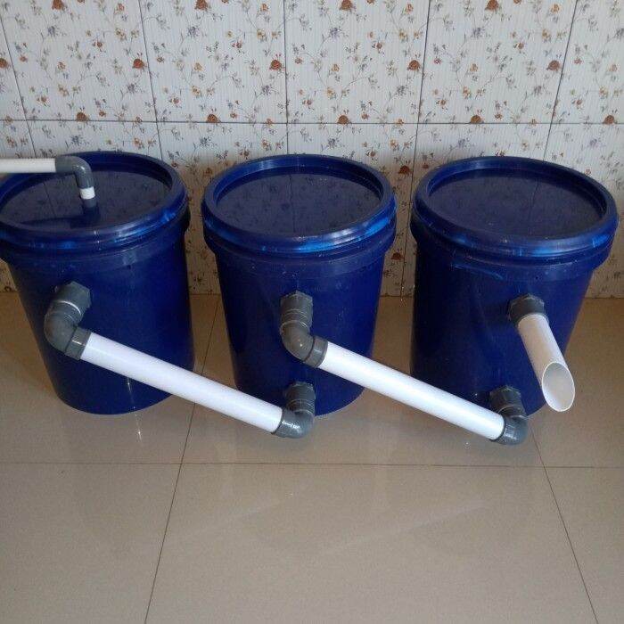 Chamber Filter Kolam Ikan 3 Ember | Lazada Indonesia