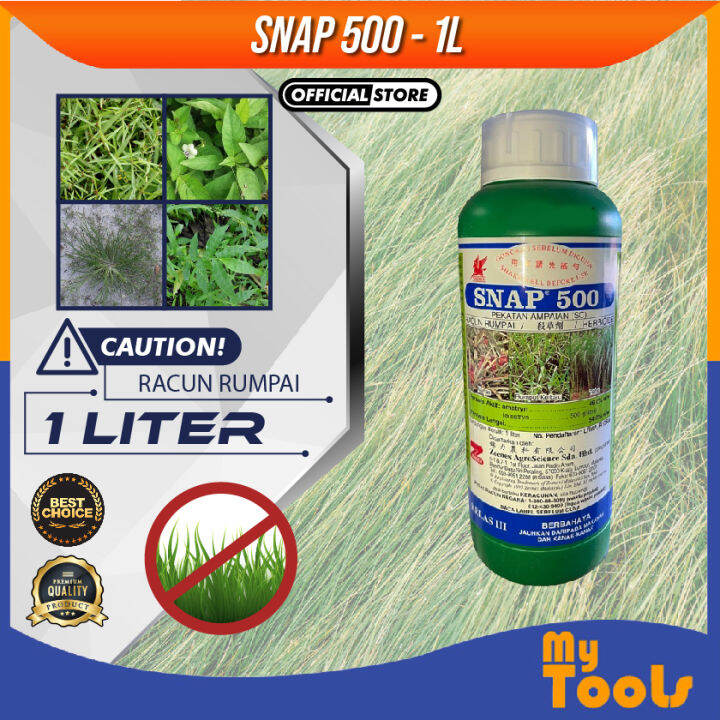 Mytools 1Liter Snap-500 Ametryn 46% Herbicide Racun Rumpai | Lazada