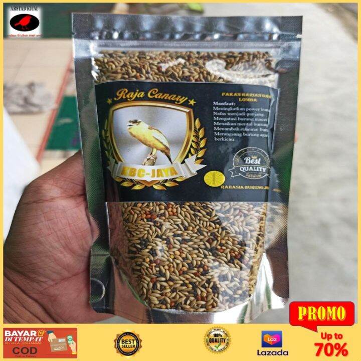 Pakan Makanan Burung Kenari Raja Canary 250 gram Kbc Jaya - Pakan ...