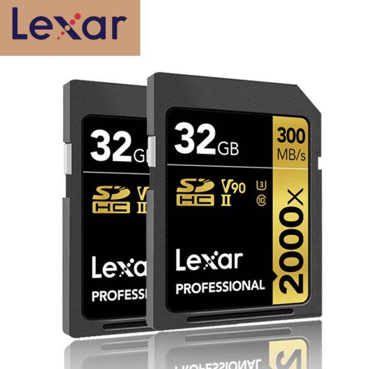 Promotion!!! Lexar SD Card 32GB SDHC U3 Class 10 2000X UHS-II cards ...