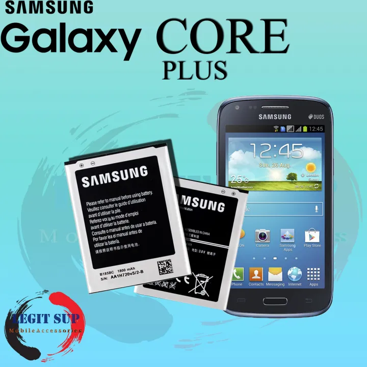 Samsung Galaxy Core Plus Battery Model: B185BC 1800mAh (Original ...