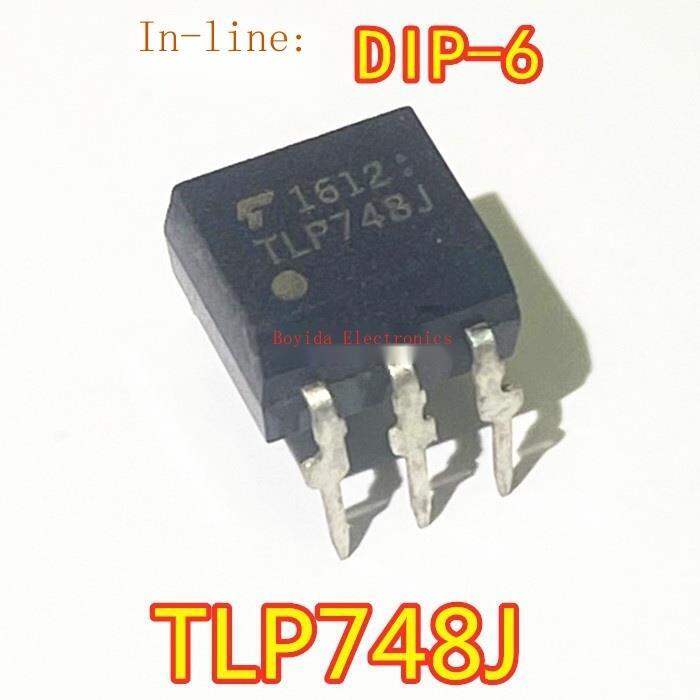 10pcs New original TLP748J optocoupler DC input transistor input 6-pin ...