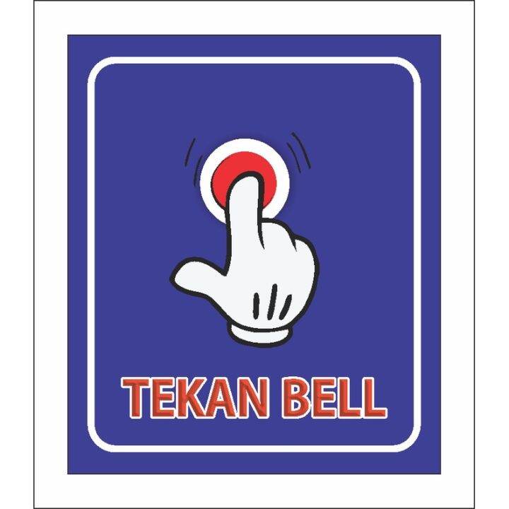 Tekan bell / Akrilik Tanda Bell | Lazada Indonesia