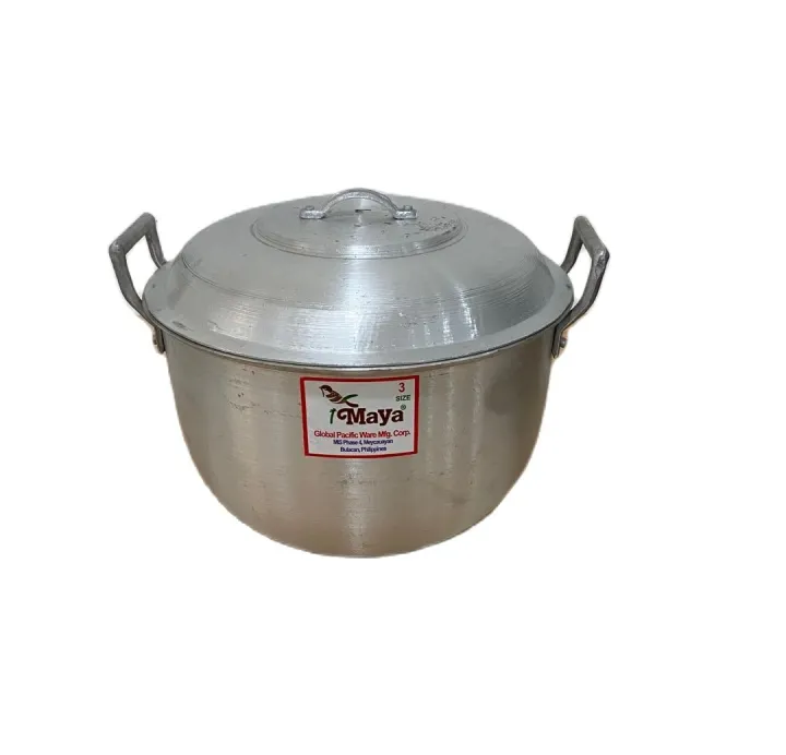 Aluminum kaldero extra double handle #3 | Lazada PH