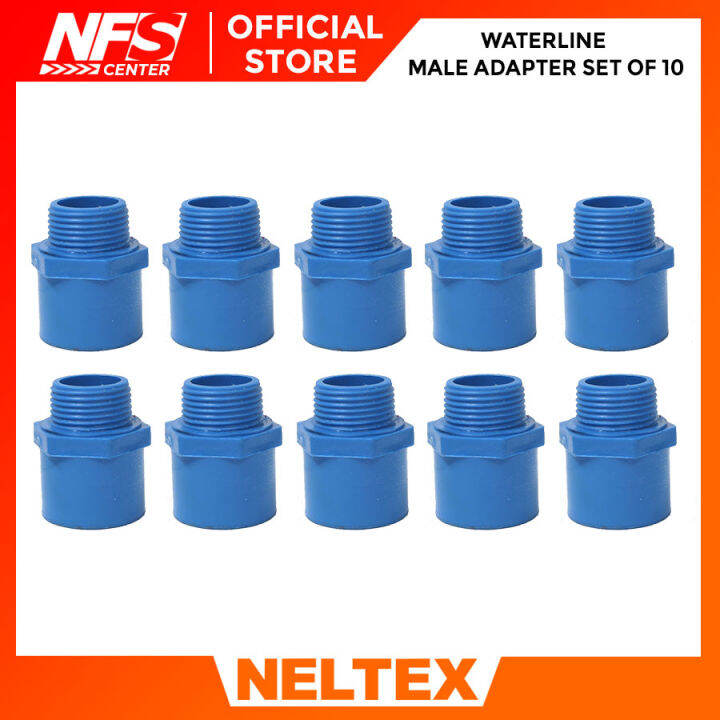 Neltex Male Adapter Set of 10 | Waterline - Water Fittings, Quality and ...