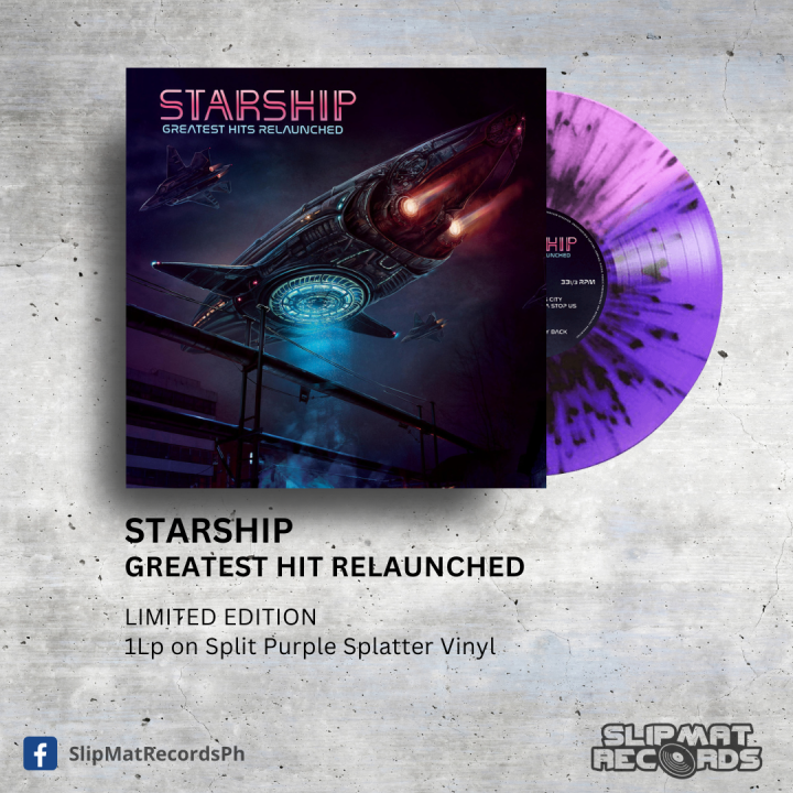Starship - Greatest Hits Relaunched / 1Lp on Split Purple Splatter ...