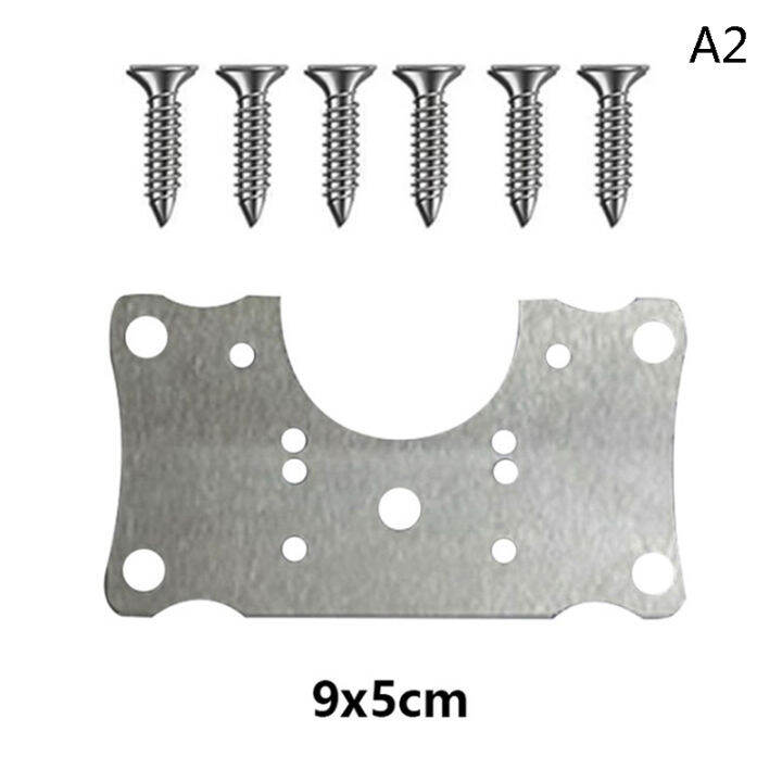 [Oliver Timmy] Kitchen Cupboard Door Hinge Repair Plate Cabinet Hinge ...