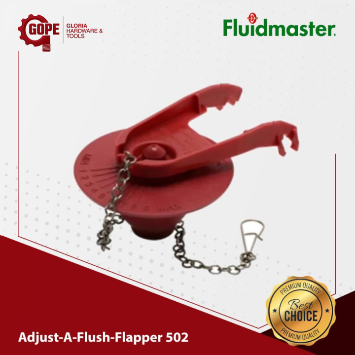 FLUIDMASTER 502 ADJUST-A-FLUSH-FLAPPER | Lazada Indonesia