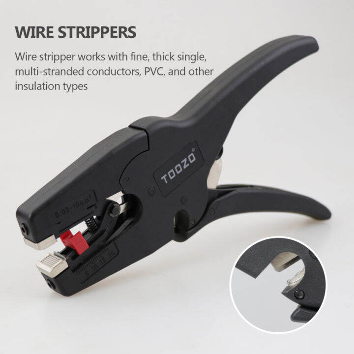 Automatic Wire Stripper and Cutter YE-D10 Pliers,2 in 1 Heavy Duty ...