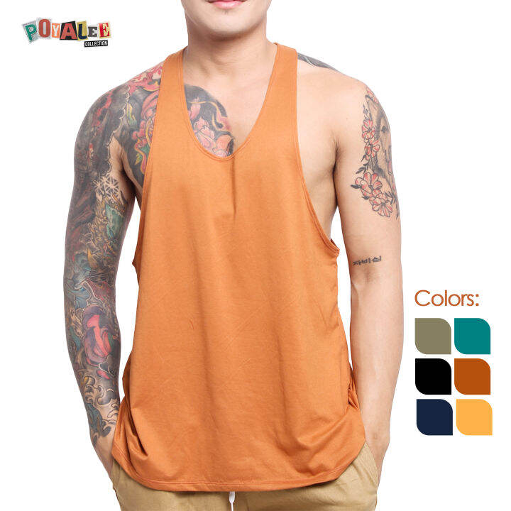 Gym Sando | Training Sando | Tank Top for Men | Free Size | Lazada PH