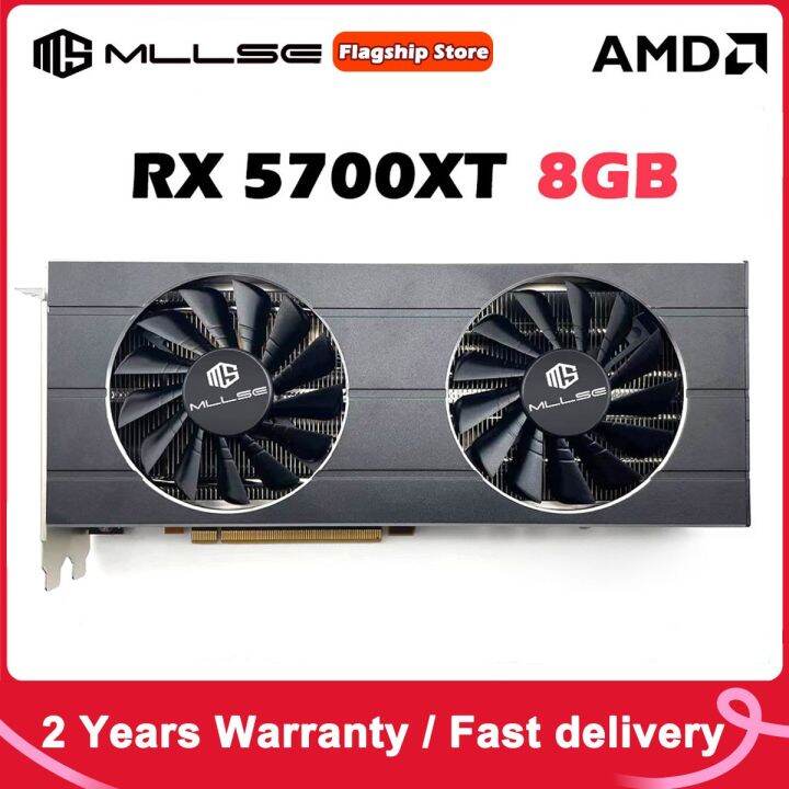 1 MLLSE AMD RX 5700XT 8G Gaming Graphics Card 8Pin+8Pin 256Bit GDDR6 ...
