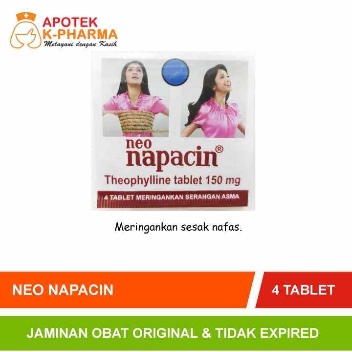 Neo Napacin ( NEW KEMASAN) Strip Isi 4 Tablet Obat Original Konimex ...
