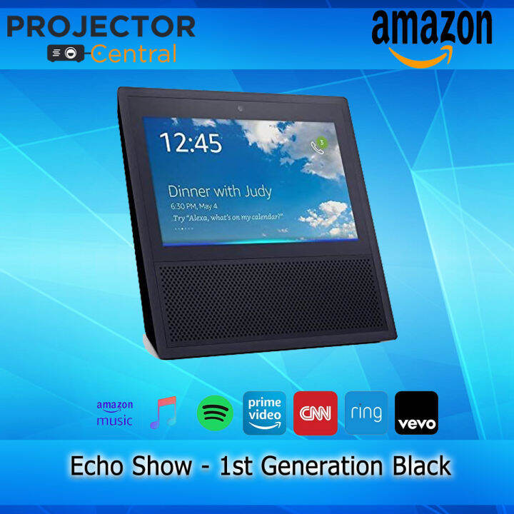 Amazon Echo Show (1st Gen) 7" Display - Black (Powerful Speaker ...