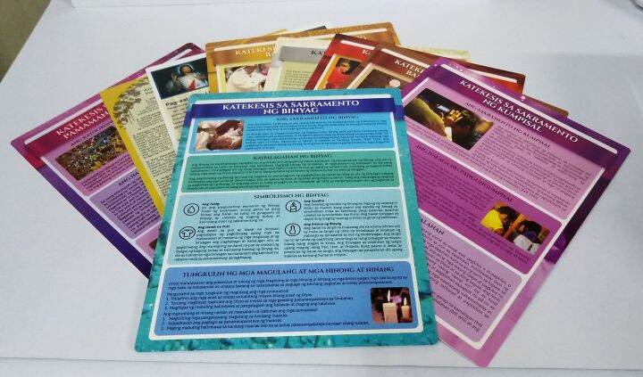 PAMAYPAY NG PANANAMPALATAYA- 10 PCS OF COLORFUL CARDBOARD WITH ...