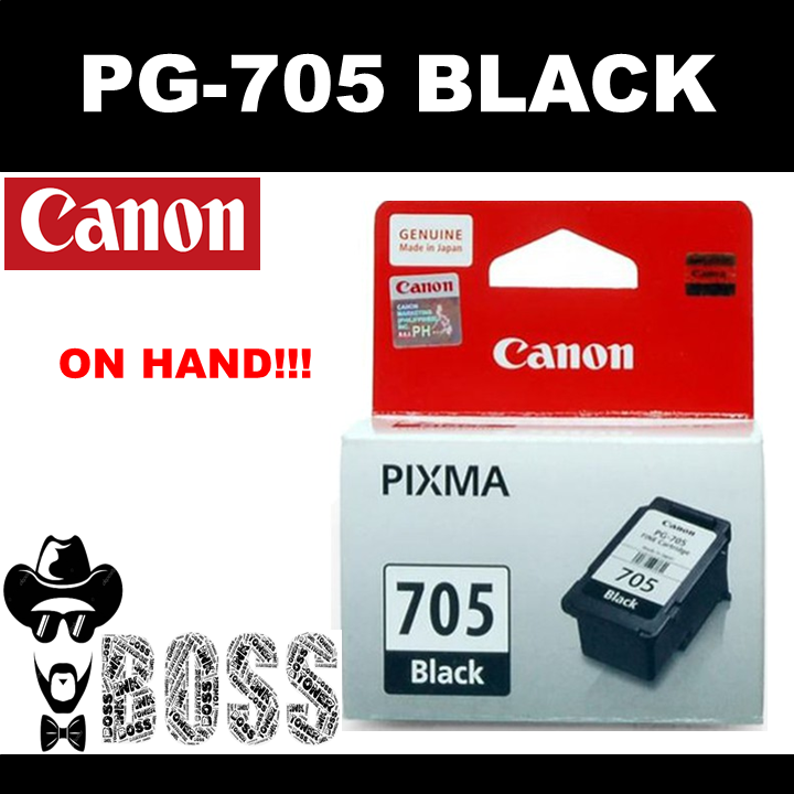 Canon PG-705 Black Original Ink Cartridge | Lazada PH