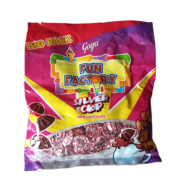 Goya Fun Factory SIlver Cup Milk Chocolate 420g Bb: Mar 17, 2023 ...