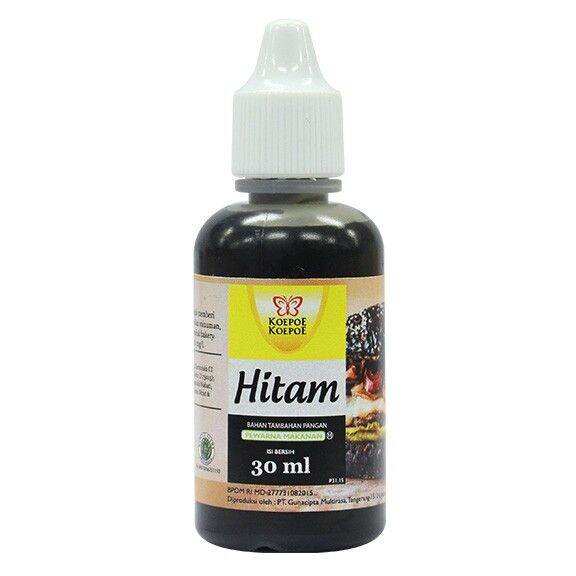 Koepoe Koepoe Pewarna Makanan - Hitam 30ml | Lazada Indonesia