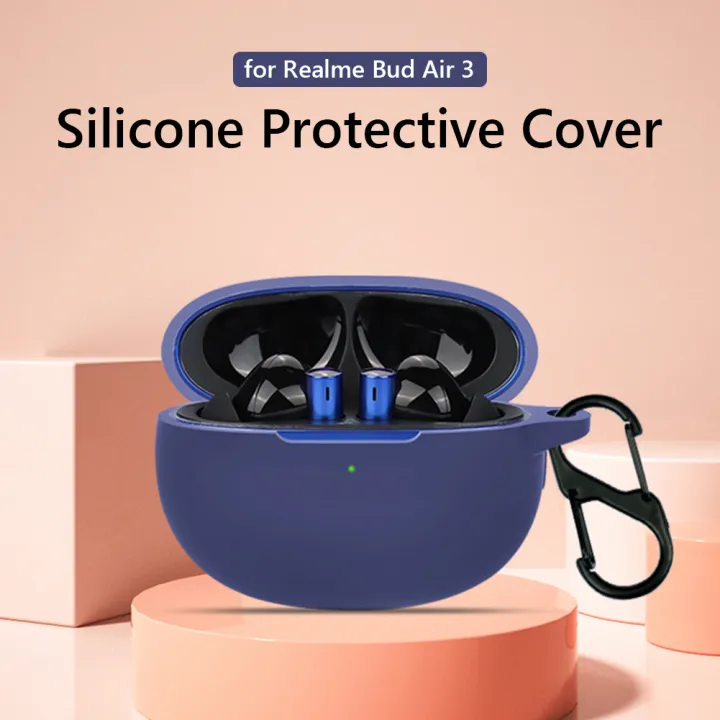 Wireless Headphones Box Cases with Metal Hook Silicone Protective Cover ...
