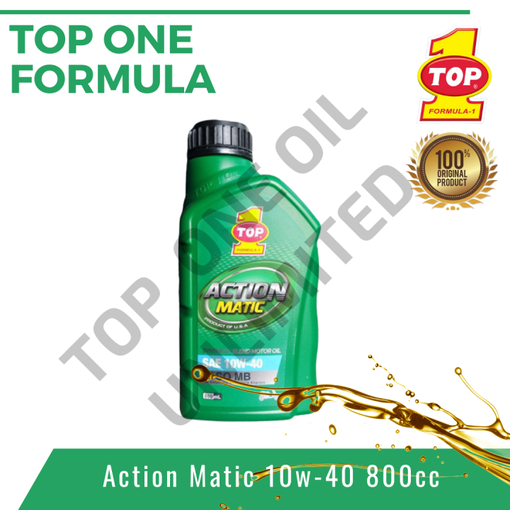 Top One Formula- Motorcycle Oil Action Matic (For Matic Motorcycles ...