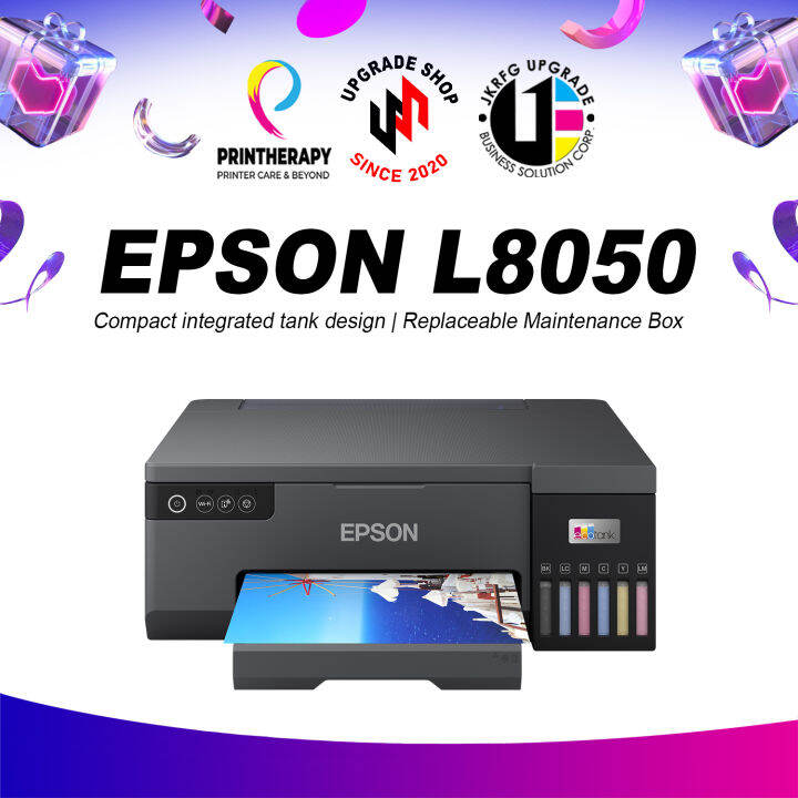Epson EcoTank L8050 6 Colors Ink Tank Printer | L 8050 | Lazada PH