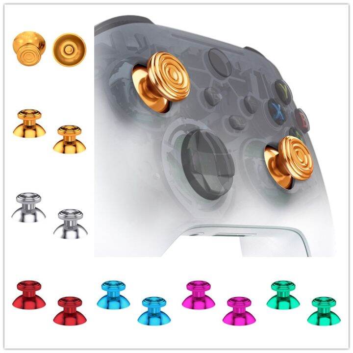 eXtremeRate Custom Metal Thumbsticks Joystick Analog Stick for Xbox ...