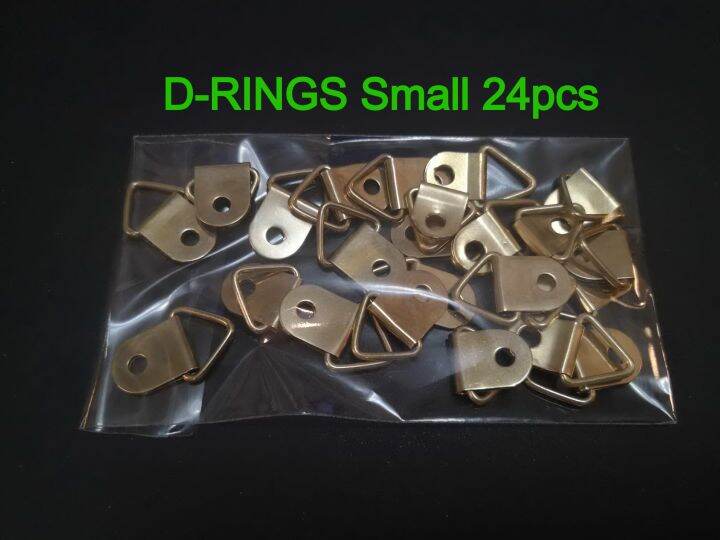 DW D-Rings per pack Small or Big size for hanging DIY wall art frame ...