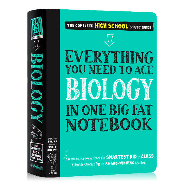 Everything you need to ace biology in one big fat notebook | Lazada.co.th