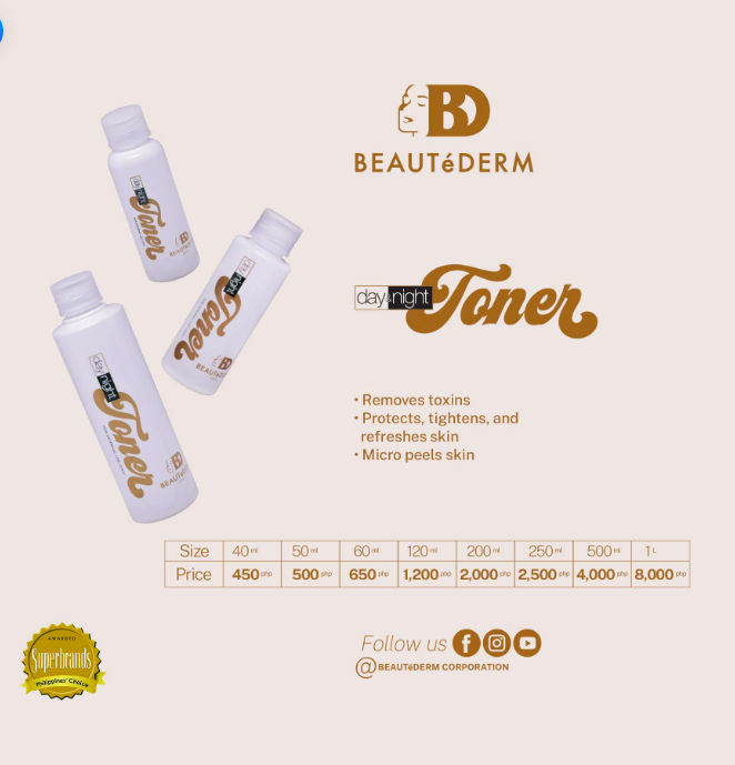 Beautederm Day and Night Toner 120ML | Lazada PH