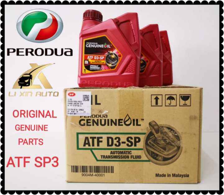 PERODUA ORIGINAL AUTOMATIC TANSMISSION FLUID D3-SP OIL ATF SP3 1 LITER ...
